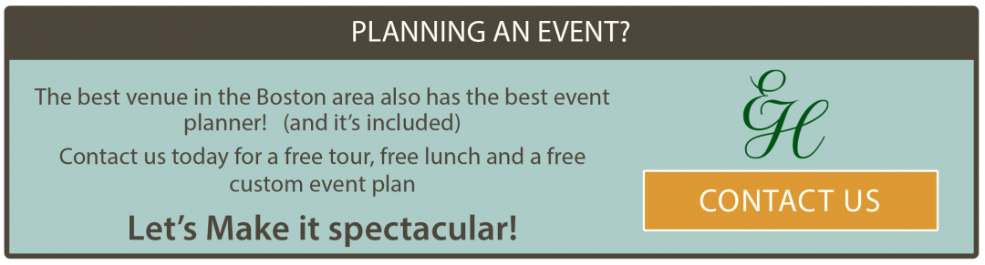 Making a Rain Plan for your Outdoor Event - MIT Endicott House