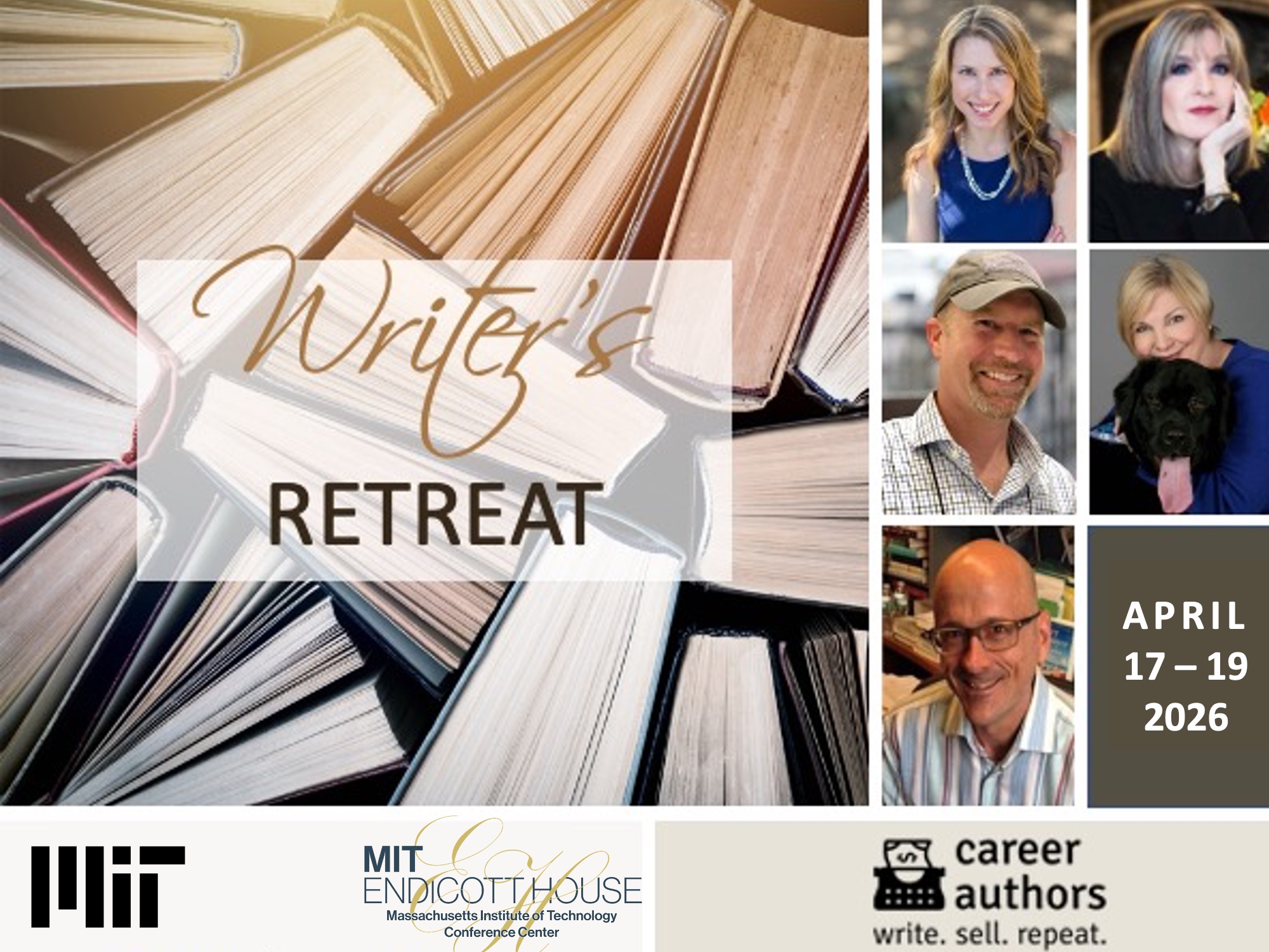 Career Authors Writer's Retreat 2026 - MIT Endicott House